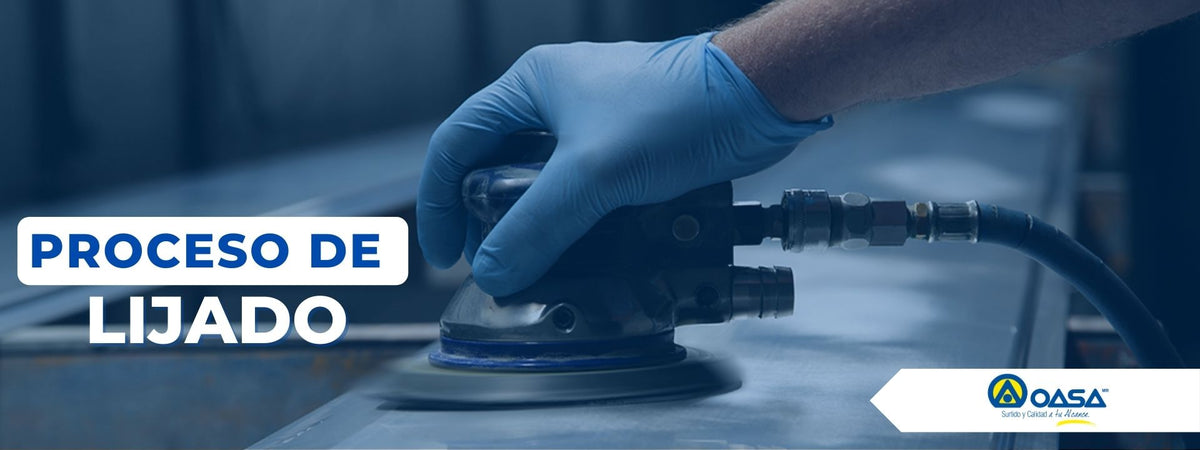 Proceso de lijado – OASA Norte (OASA Tijuana)