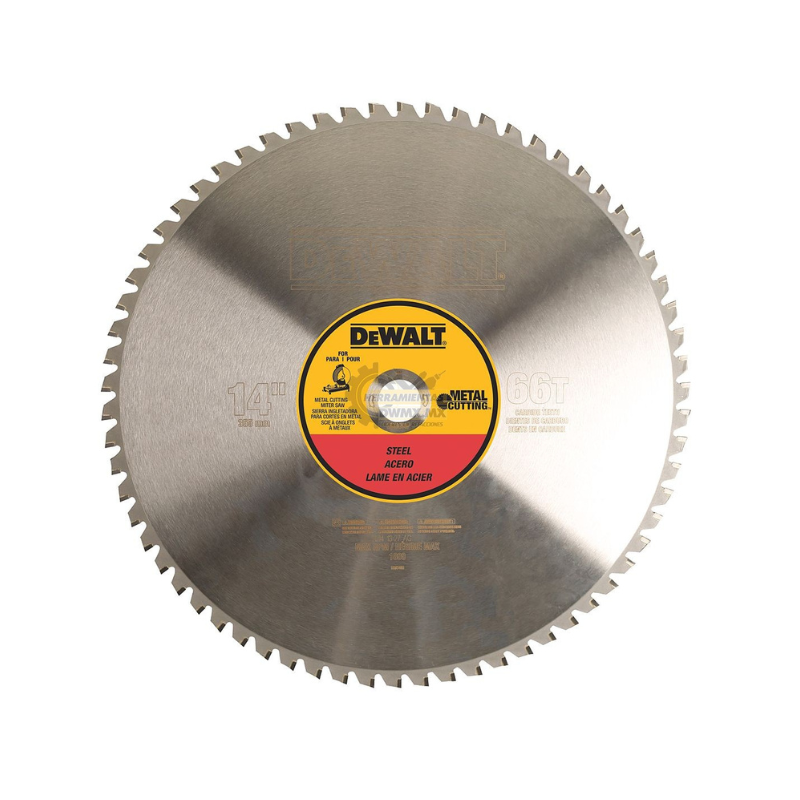 Dewalt Disco sierra 14"x 66 dientes DWA7747 – OASA Norte (OASA Tijuana)